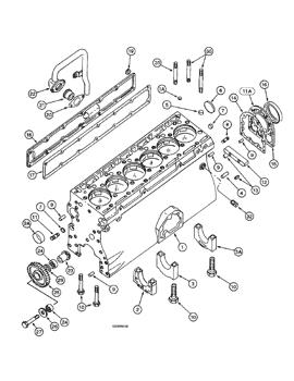 China 3055215R3 GASKET Case parts 380B, 395, 744, 4210, D-310, 4230, 485, 4240, 495, 3220, D-358, 3230, 644, 484, 844, 385 for sale