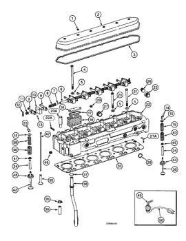 China 328678R1 GASKET Case parts 806, D-361, DT-407, DT-361, D-407, 1206, 21206, 2806 for sale