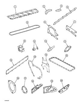 China 369984R1 GASKET Case parts D-301, 560, C-301, 715, 606, 2606, 806, 706, 2706, 460, 350, 660, 50, 2806, 55, 550, 555, 414, 420, 650, 303, 315, C-221, C-263, D-236, 503, C-282, D-282, C-291 for sale