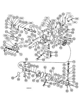 China 51200272 GASKET Case parts 1835B, 430, 600, 1845S, D-407, 1150, 188, D-282, 530, 1835, DT-407, 1845, D-236 for sale