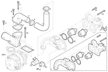 China 504096035 TUBE Case parts FVAE2884X B200 for sale