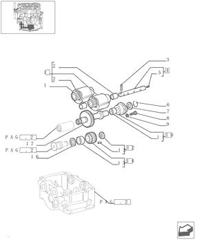 China 4600367 PIN Case parts JX80, JX95, JX85, JX1095N, JX70U, JX90, JX100U, JX80U, JX90U, JX75, 8045.05.406, 8045.06.406 for sale