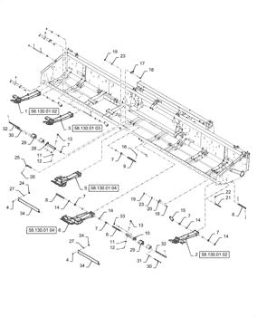 China 47799023 PIN Case parts 3152, 3162 for sale