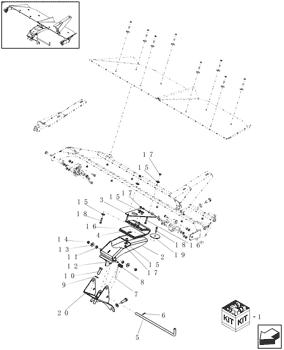 China 84162351 PIN Case parts 7230, 9230, 7120, 8230, 9010, AFX8010, 7010, 8010, 9120, 8120 for sale