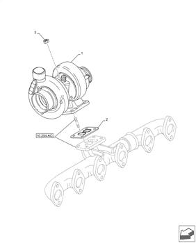 China 2855552R REMAN-TURBOCHARGER Case parts 1150K, 1650L, F4HE9687S J100, 1850K, F4HE9687S J106, F4HE9687M J100, F4HE9687M J106, 850L for sale