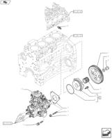 China 2856742R REMAN-INJECTION PUMP Case parts F4CE9484L J603, FARMALL 105U, F4CE9484L J602 for sale