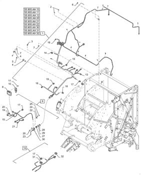 China 47585461R REMAN-ELECT MONITOR Case parts for sale
