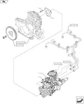 China 504385658R REMAN-FUEL INJ PUMP Case parts F5AE9454L A002, FARMALL 75C, FARMALL 65C, F5AE9454K A002, F5AE9454J A002 for sale