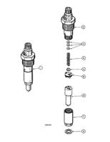 China 749945C91 REMAN-FUEL INJECTOR Case parts 1844, DTI-466, DT-436, 1670, DTI-466B, DT-414, 1680, D-414, D-436, DTI-466C, 1822, D-466, DT-466, DT-466B, 1660 for sale