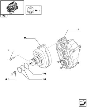 China 5801562063R REMAN-TURBOCHARGER Case parts F3CE0684A E001, STEIGER 485 for sale