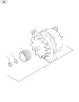 China 84281043R REMAN-ALTERNATOR Case parts SV185, SR175, SR130, SR150, ISM N844 for sale
