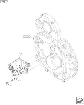 China 84277437R REMAN-STARTER,24V, 7.8kW Case parts 7120, 1121F, 7230, F2CFE613A A016, 1021F for sale