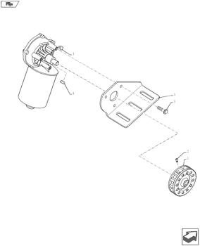China 84807563R REMAN-ELECTRIC MOTOR Case parts 9230, 9240, 7010, 7120, 9010, AFX8010, 7230, 7240, RB565, 8010, 8120, 8230, 8240, 9120 for sale