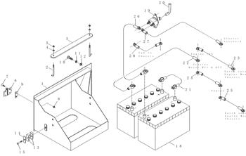 China 0000943272 SCREW Case parts A7700 for sale