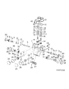 China 176371C2 SHAFT Case parts 720, 830, 800 - SERIES, 781, 881 for sale