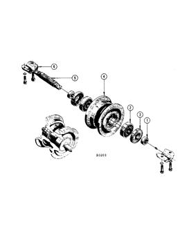 China 32056 SHAFT Case parts 600, 400, 256, 420, 300, 420B, 520, 420C, 1000, 1010, 1060, 310, 310C, 310D, 310E, 310F, 310G, 320, 350B, 500, 350, M3B for sale