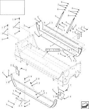 China 84320100 PLATE Case parts 9230, 9240, 7010, 7120, 9010, AFX8010, 7230, 7240, 8010, 8120, 8230, 8240, 9120 for sale