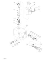 China 254969A2 HYDRAULIC VALVE Case parts 1230, 1255, 1240, 1250, 1260, 1265, 2150, 1200, 1200PT, AFS, 1210, 955, 1245, 1220 for sale