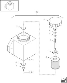 China 84018926 HYDRAULIC OIL FILTER Case parts LBX331R, 4408-30, 2606XR, 4406-36, LBX331S, 4408-36, 2608XF, 4408-38, 2608XR, 4406-38, LBX431S, 2612XR, 4406-30, 4412-30, LBX431R, RBX341, LBX421R, LBX331P, LBX421S for sale