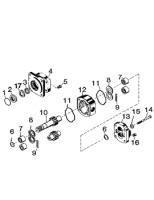 China 00400575 HYDRAULIC PUMP Case parts 7700, 7000 for sale