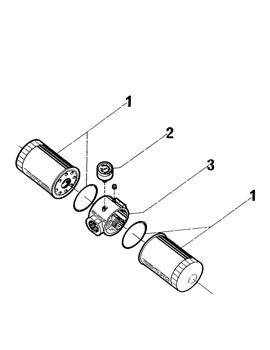China 00403973 HYDRAULIC OIL FILTER Case parts AUSTOFT, 7700, A4000, 7000 for sale