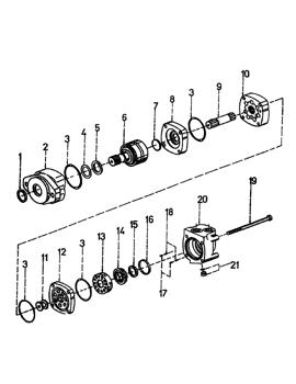 China 00405517 HYDRAULIC MOTOR Case parts 7000, 7700, A7000, A7700, A8000, A8800 for sale