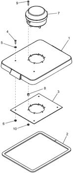 China 106696A1 VALVE Case parts 1230, 955, 1200, 1240, 1200PT, 1250, 1220, 900, 950, 1210 for sale