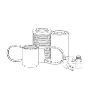 China 47668426 AIR FILTER for sale