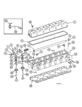 China 676865C4 VALVE Case parts DTI-466, DT-436, DTI-466B, DT-414, 1680, D-414, D-436, DTI-466C, D-466, DT-466, DT-466B, 1660 for sale