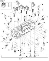China 84141863 VALVE Case parts 3330, PATRIOT 3340, 4430, 4420, PATRIOT 4440 for sale