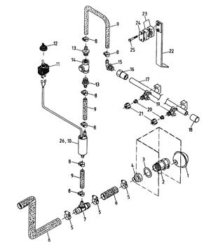 China 00180722 VALVE Case parts A7700, 7700, 7000, A8000, A8800, AUSTOFT, A7000 for sale