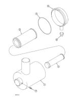 China 249988A1 FILTER, ELEMENT Case parts 721C, SPX3185, 821C, SPX3200, 6591T, SPX3200B, 6591TA, SPX3310, PX140, PX170, SPX3150 for sale
