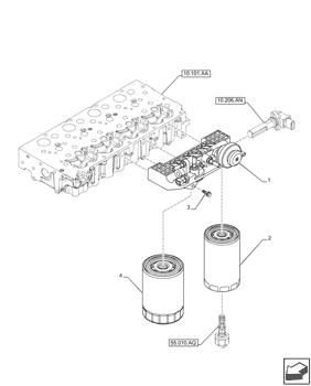 China 5801744330 FILTER HEAD Case parts F5GFL413A B019, F5GFL413A B021, F5GFL413A B006, F5GFL413A B007, F5GFL413A B013 for sale