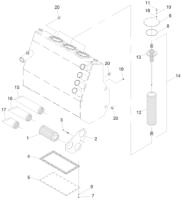 China 00949062 FILTER Case parts A7700, A8000, A8800, A7000 for sale