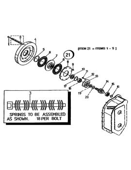 China 00141225 NUT Case parts 7000, AUSTOFT, 7700, A7000, A7700, A8000, A8800 for sale