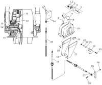 China 00182002 NUT Case parts A7700, 7700, A7000 for sale
