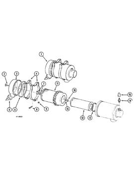 China 110754A1 FILTER ASSY Case parts 2130, 2150, 2120, 2140 for sale