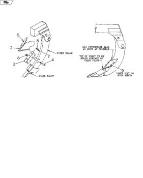 China 09965000 BRACKET Case parts 730, 530, TIGER-TWO, 730B, 530B, 730C, 9300, 530C, TURBO-TIGER, TIGER for sale