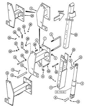 China 100235C3 BRACKET Case parts 1230, 955, 1200, 1215, 1220, 800, 1210, 900, 950, 1225 EARLY RISER, 500 for sale