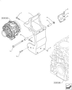 China 5801627867 BRACKET, SUPPORTING Case parts F2CFE614G B002, F2CFE613G B003, F2CFE614A B001, F2CFE614C B002, F2CFP614C H003, F2CFE614C B003, F2CFP614E H003, MAGNUM 235, F2CFE614G B003, F2CFE614D B002, F2CFE614A B002, F2CFE614D B003, F2CFE614A B0... for sale