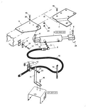 China 86630097 BRACKET Case parts SBX520, SBX530, SB521, SBX540, SB531, SBX550, SB541, SB541C, SB551 for sale