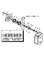 China 00130076 WASHER Case parts 7000, 7700, A4000, A7000, A7700 for sale