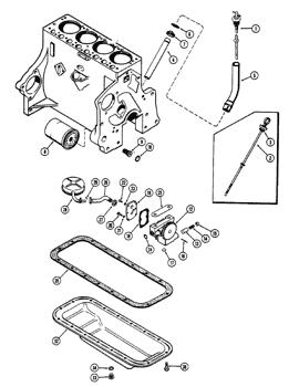 China A38369 PUMP Case parts 1835B, 580, 1835, 1845S, 1700-SERIES, 1845B, 480B, 1845, 480CK, 580B for sale