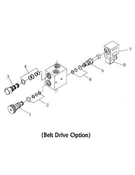 China 00409981 PUMP, HYDROSTATIC Case parts AUSTOFT for sale