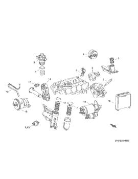 China 03269181 PUMP, WATER Case parts 8790 for sale
