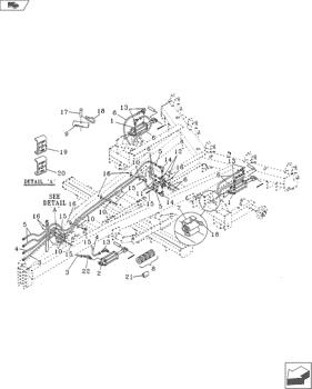 China 09900240B KIT Case parts 730, 530, 730B, 530B, TURBO-TIGER, 730C, 530C for sale