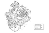China 8093747 KIT, ENGINE TOP GASK Case parts F4BE0484F D600, F4BE0484F D601, F4BE0454G D600 for sale