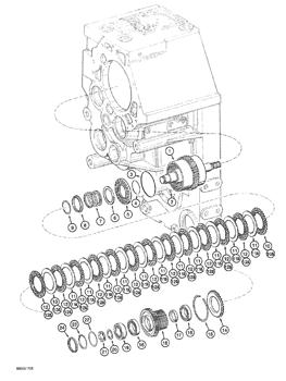 China 100137A1 PISTON Case parts 921 for sale