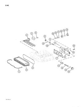 China 100370A1 PISTON Case parts 921, 621B, 721B, 821B, 621, 921B, 721, 821 for sale
