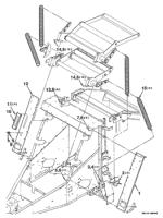 China 7058993 SPRING Case parts 8420, 8440, 8520, 8530, 8540, 8545, 8550, 8555 for sale